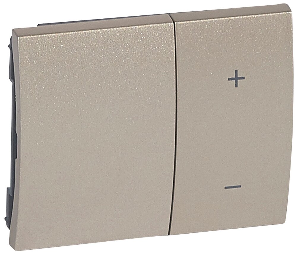 Диммер стандартный, цвет титан Legrand G Life IN ONE L771486