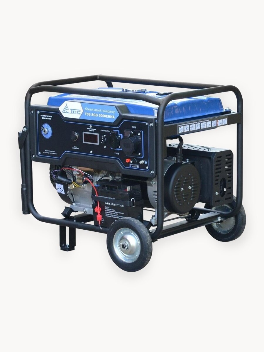 Генератор бензиновый ТСС SGG 5000EHNA