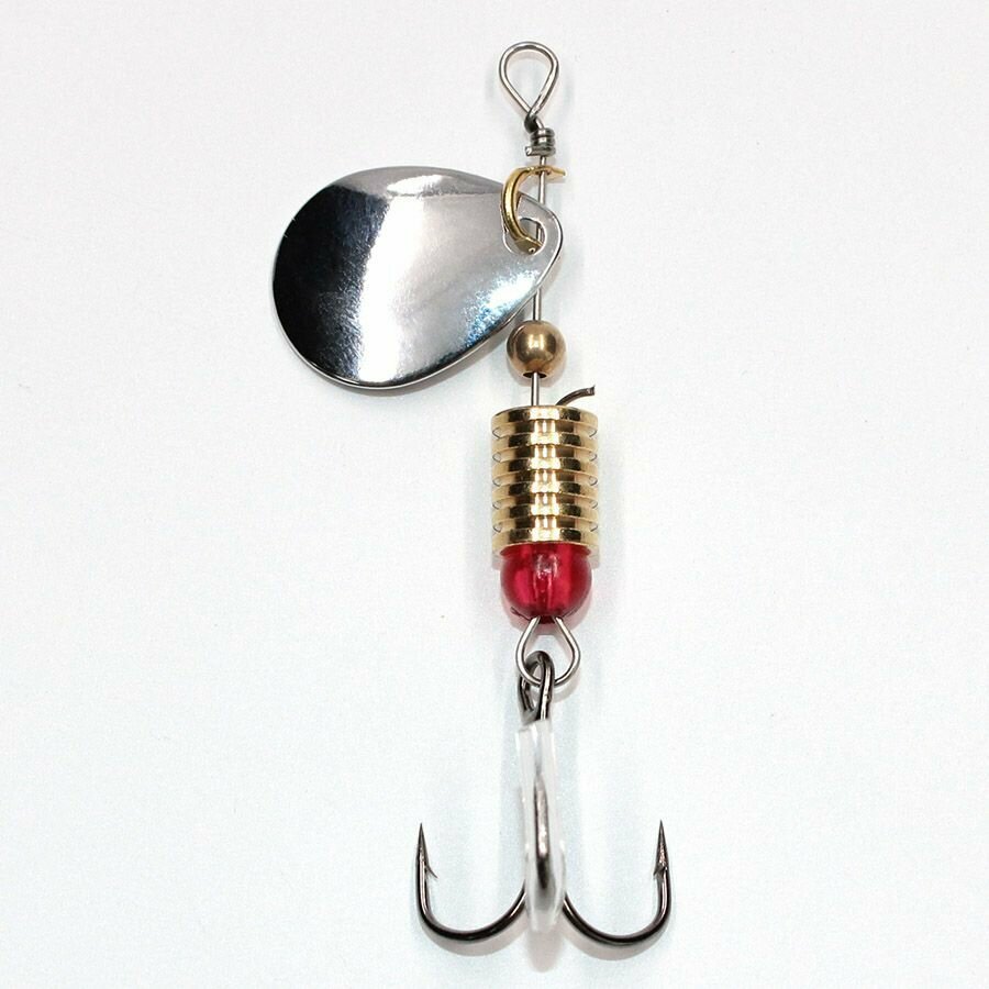 Блесна для рыбалки вертушка Namazu Sunstrider, вес 4 г, цвет 01 (серебро)