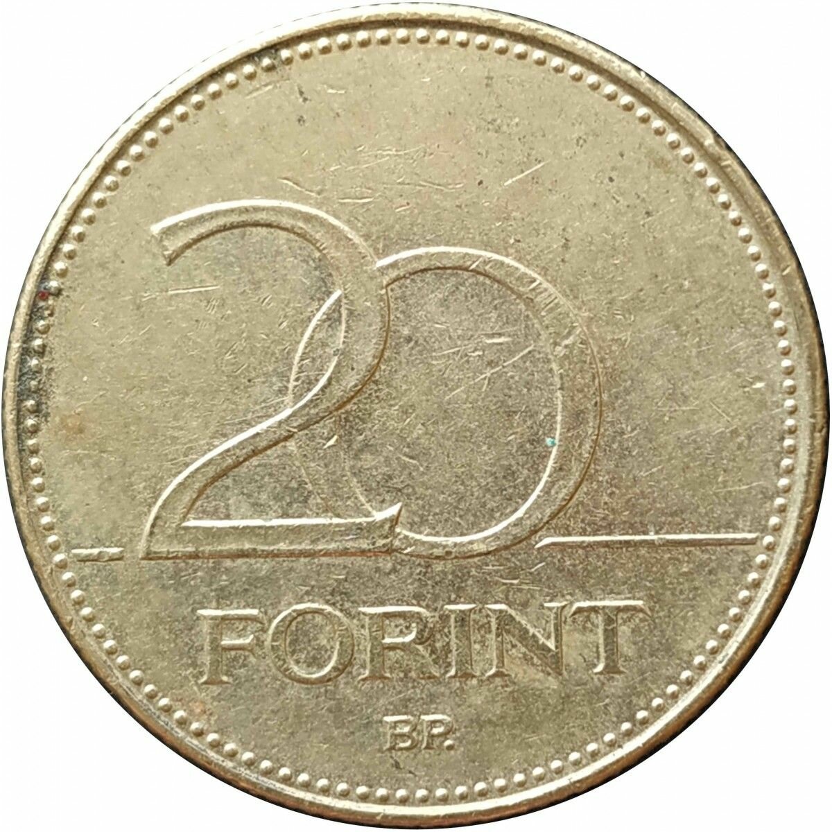 20 форинтов 2008 Венгрия из оборота