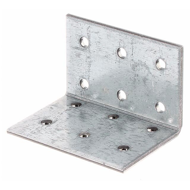 Уголок соединительный 40х40х60х2,5мм - стальное крепление для металлоконструкций и каркасов