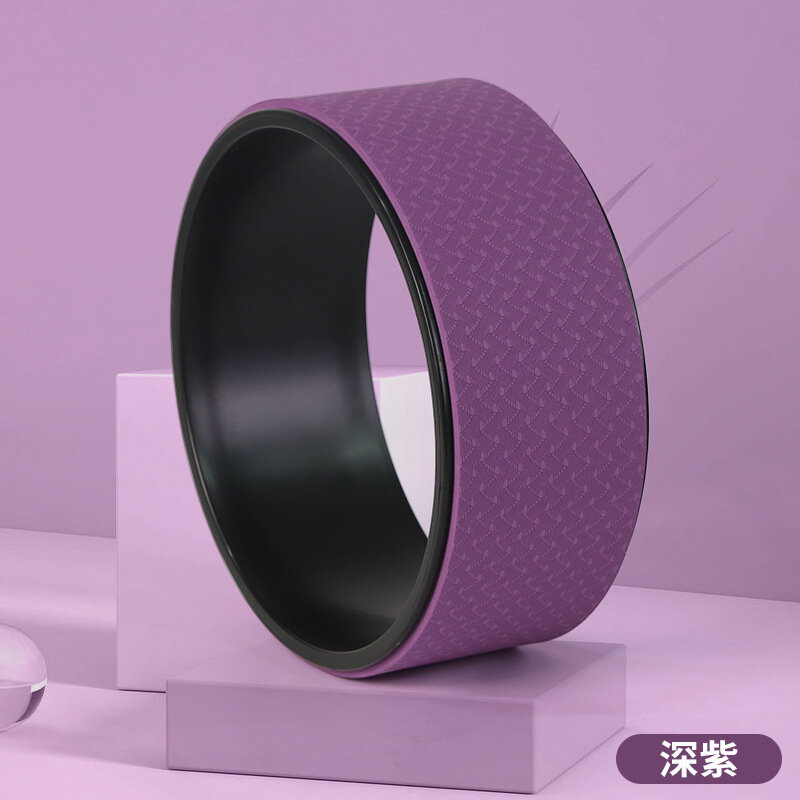 Оборудование для открытия спины для йоги, устройство для облегчения поясничного отдела позвоночника, нескользящее колесо для начинающих, ролик для йоги, кольцо для пилатеса против сутулости