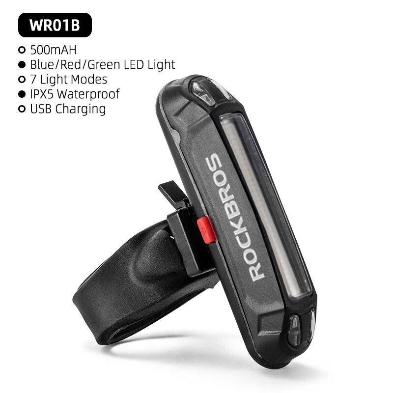 ROCKBROS Задний фонарь для велосипеда A54BK WR01B