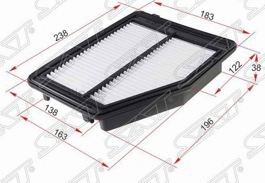 SAT ST-17220-R1A-A01 Фильтр воздушный Honda Civic 11-17