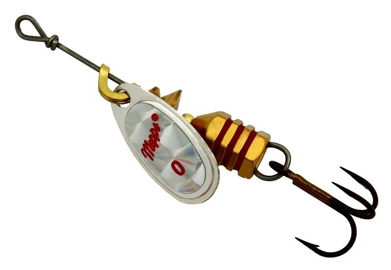 Mepps Блесна вращающаяся (вертушка) MEPPS COMET RAINBO №0 ( 2гр/AG) made in France