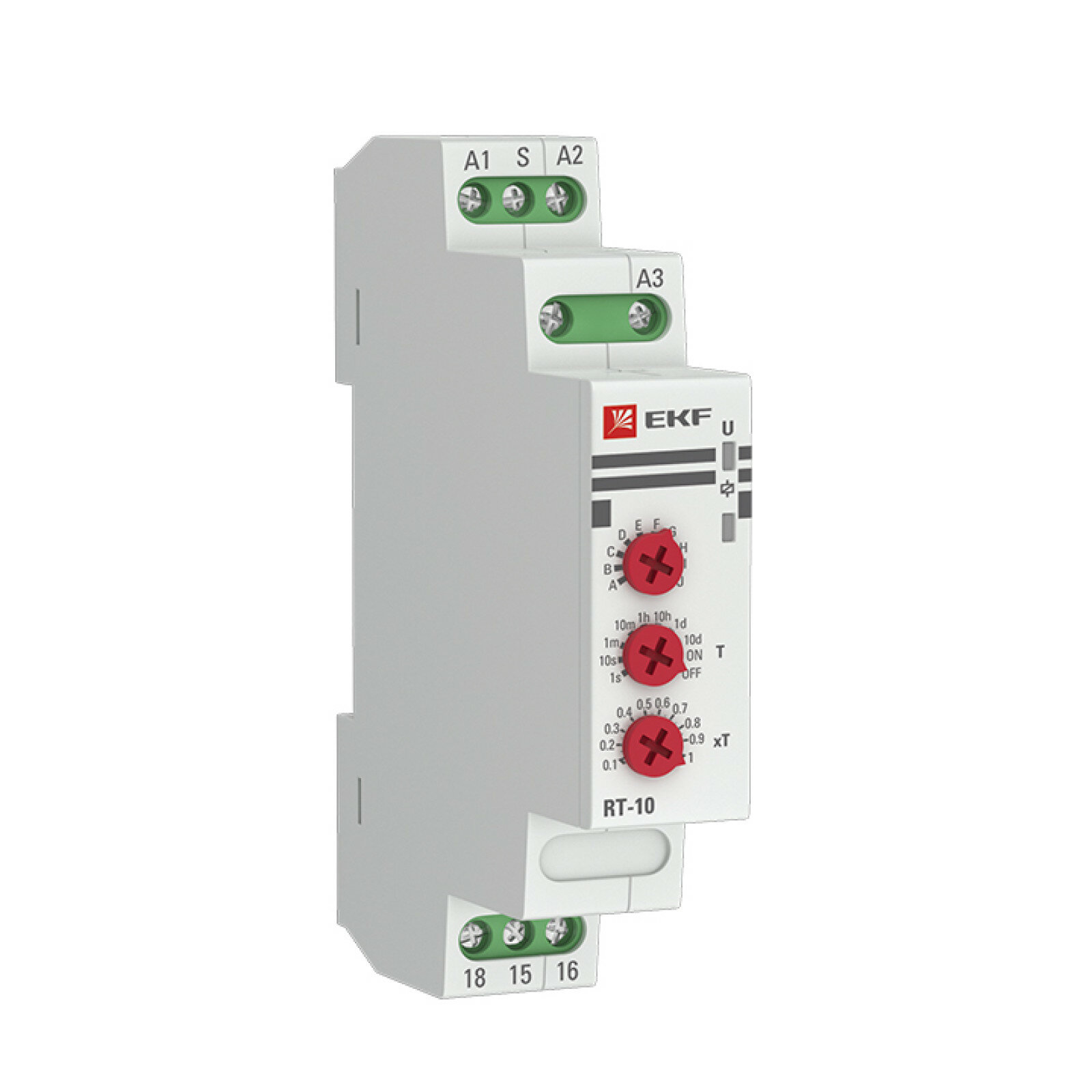Реле времени (10 устанавл. функц.) RT-10 EKF PROxima