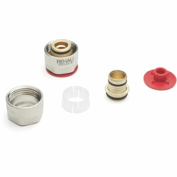 Соединение резьбозажимное для подключения трубы 17х2 мм Рехау 12506073002