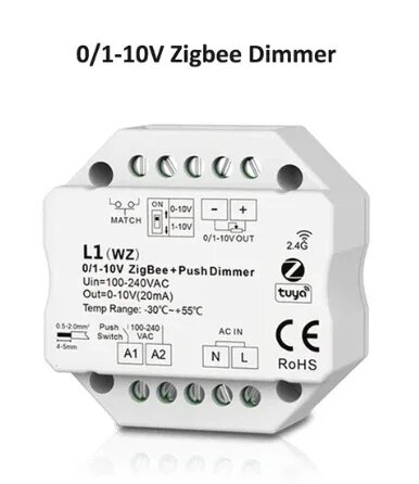 SAGE LU MEI R11/L1(WT)/L1(WZ)/RT6/TW1 WiFi/Zigbee Диммер Белый, L1(WZ) only