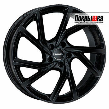 Диски литые MAK Kassel (Gloss Black) 8.0х18/5х108 D72.0 ET45.0