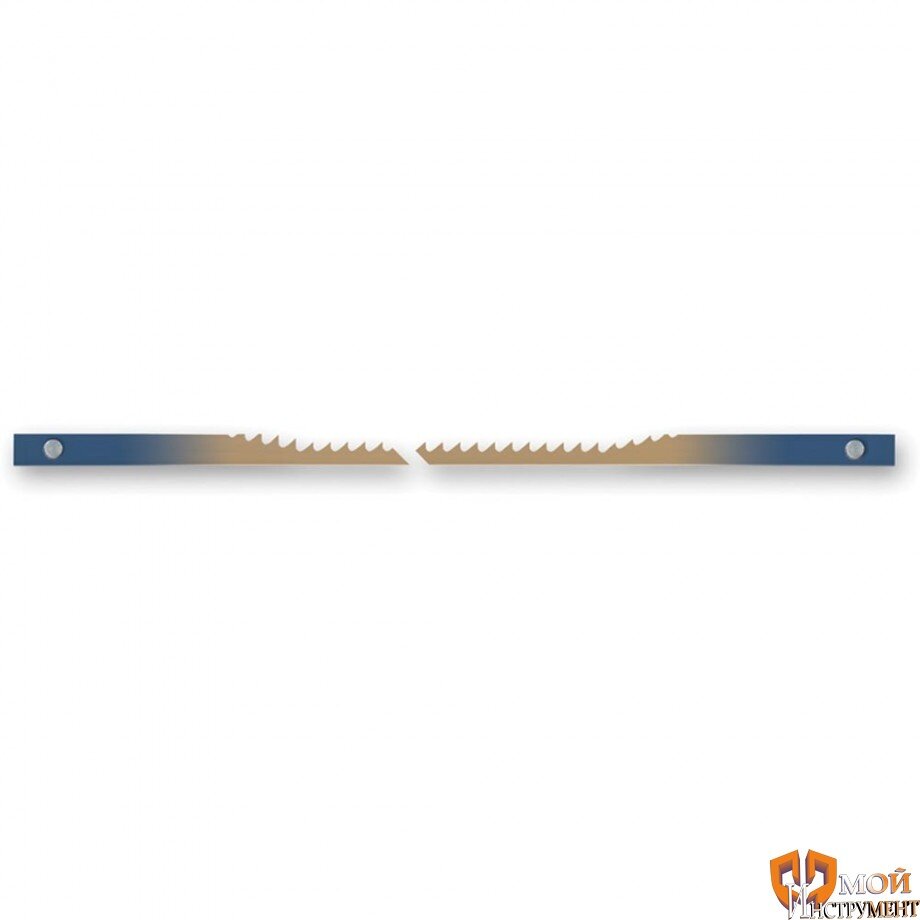 Пилки для лобзиков Pegas Пилки лобзиковые Pegas, со штифтами, по дереву, Pinned Coping Regular, 3*0.5*165 мм, 20tpi, 6 шт.