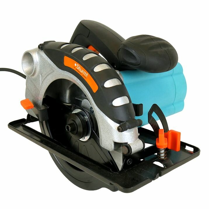 Пила циркулярная STURM CS51160 Потребляемая мощность - 1,4 кВт Диаметр диска - 160 мм Тип инструмента - Сетевой