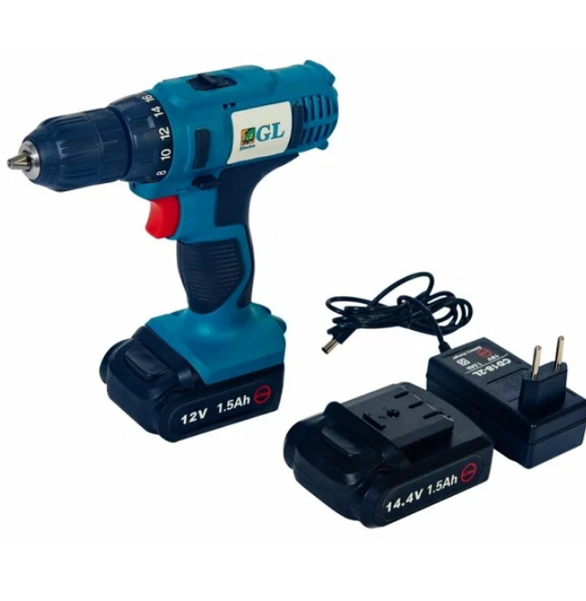 GARDENLUX Шуруповерт CD12-2L, 12В (Li-ion), 1,5А, CD12-2L