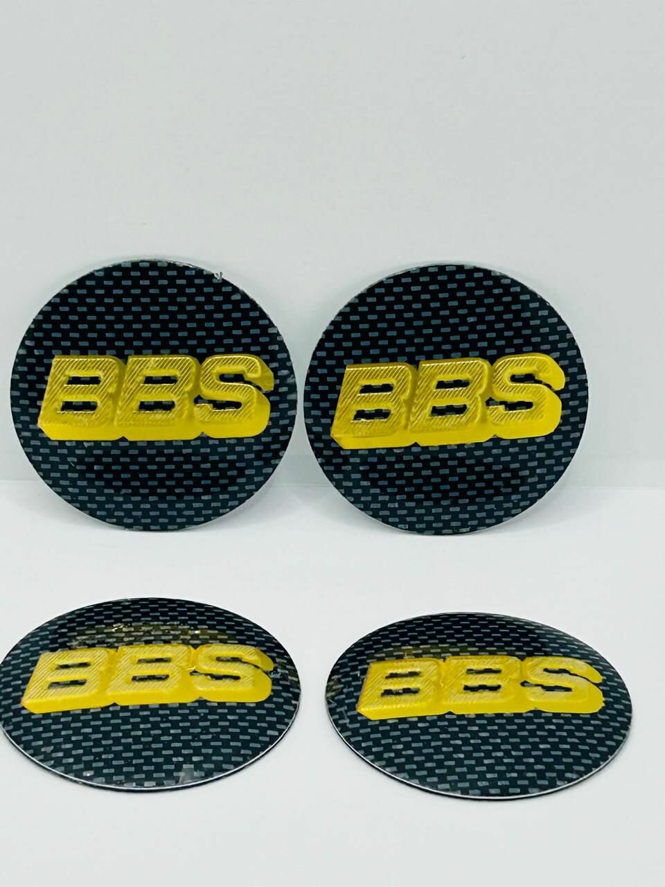 Наклейки на колесные диски BBS Алюминий 60мм