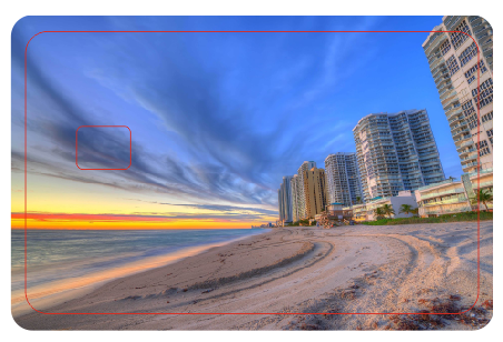 Наклейка на карту с изображением "Майами"