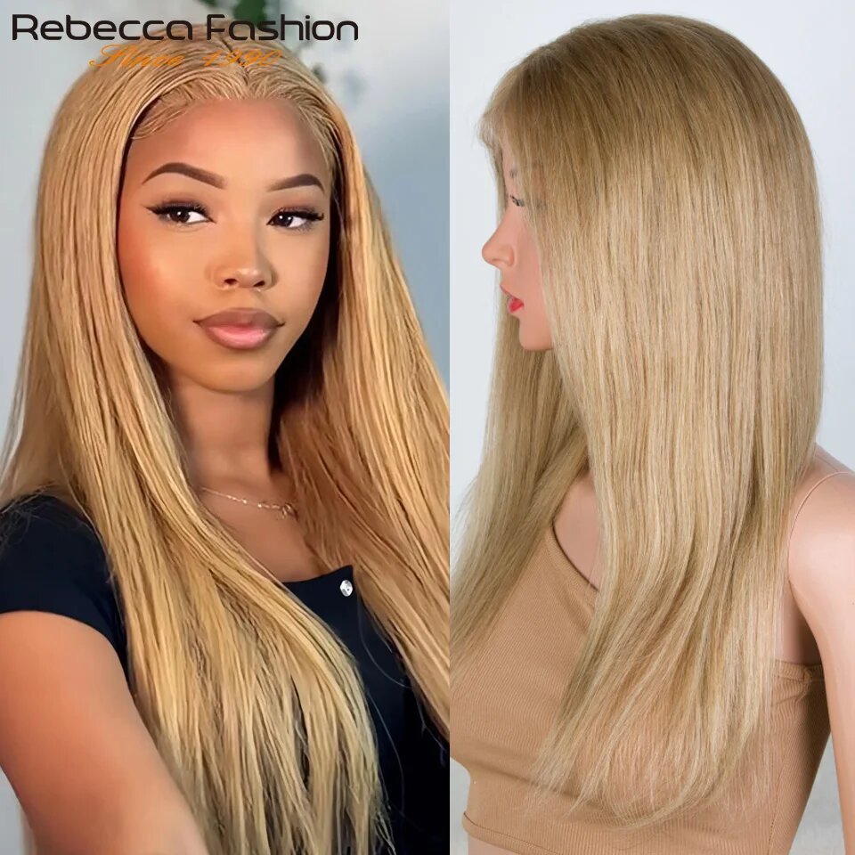 Парик из малазийских волос Rebecca Youth, золотисто-светлый, 30 дюймов 24 дюйма, G BLONDE 30