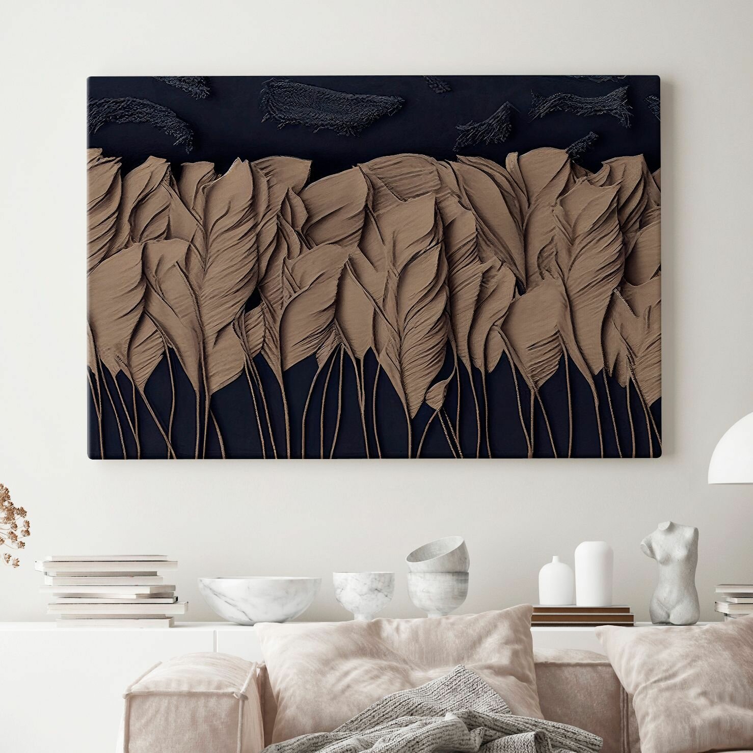 Картина на стену большая на холсте интерьерная