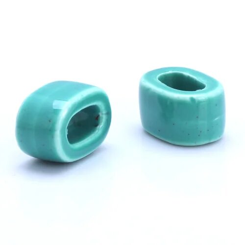 OLINGART кожаные застежки и керамические бусины BTC11 18MM 6PCS