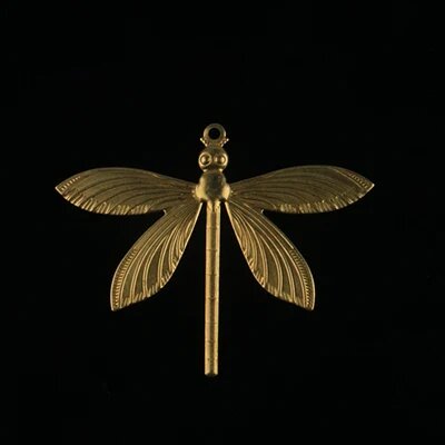Латунные подвески-стрекозы для бижутерии ZHU RU