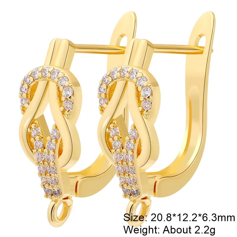 Juya Антиаллергенные крючки для сережек 2 шт