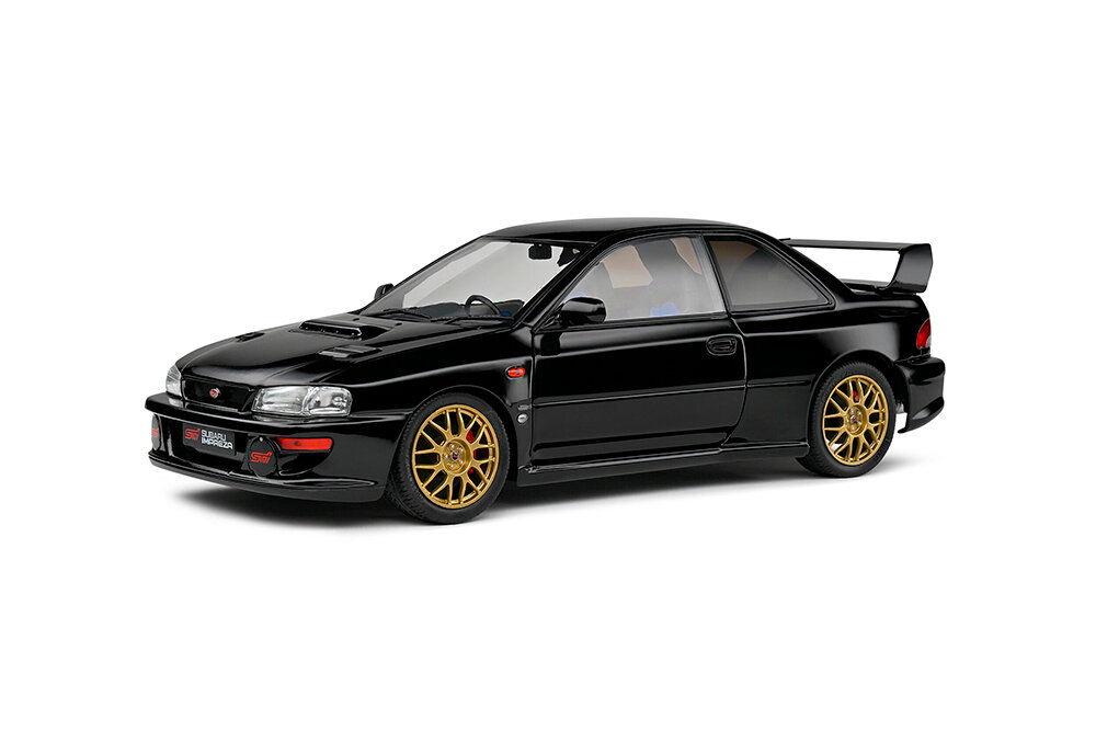 Модель коллекционная SOLIDO Subaru impreza 22B 1998 black