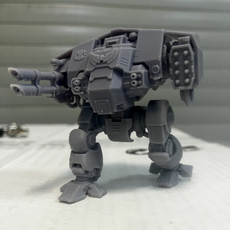 Ballistus Dreadnought - Leviathan. Warhammer 40 000. Миниатюра Дредноут для настольной игры вархаммер 40К. База 90 мм в комплекте.