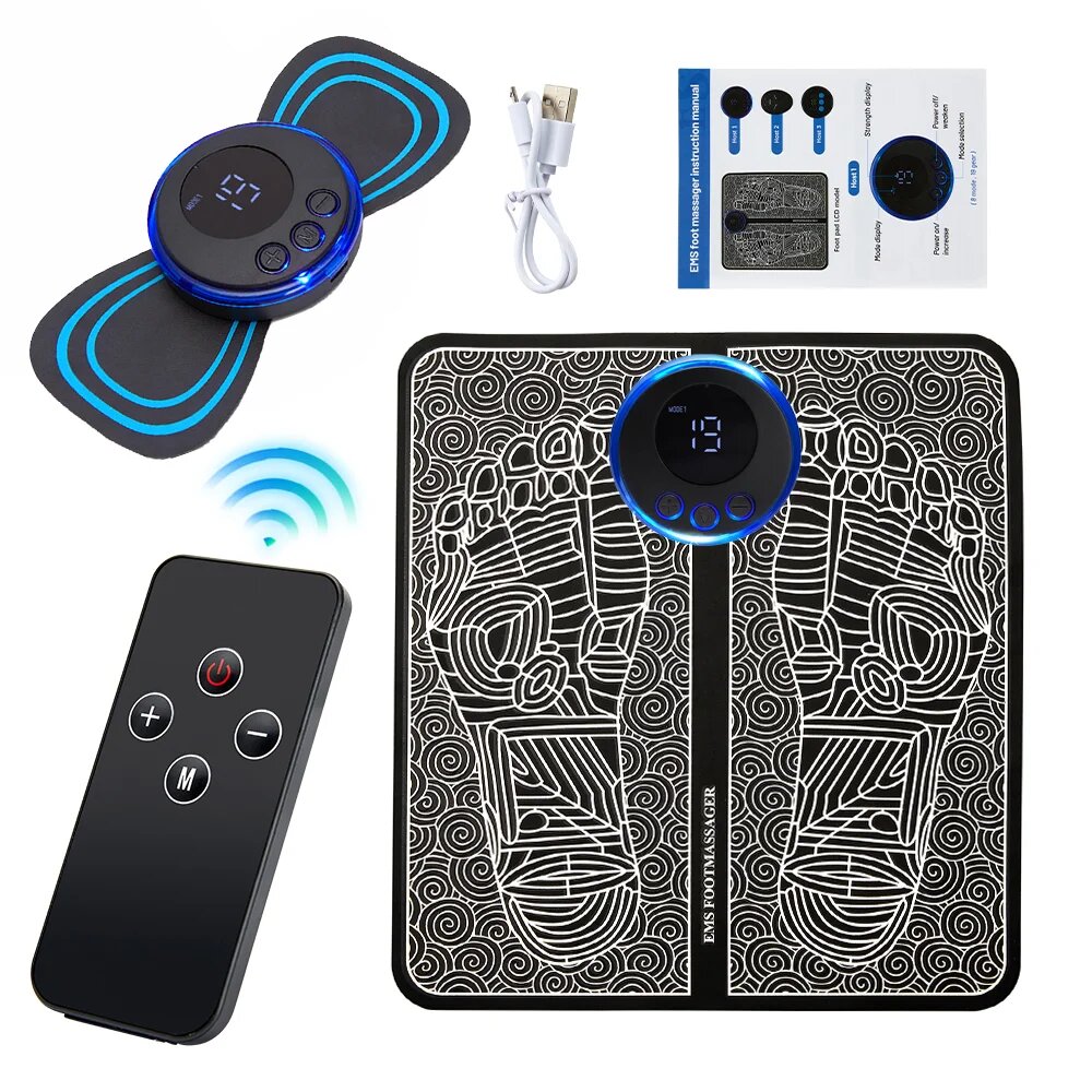 Электрический массажер для ног MERALL, Neck Foot Massager