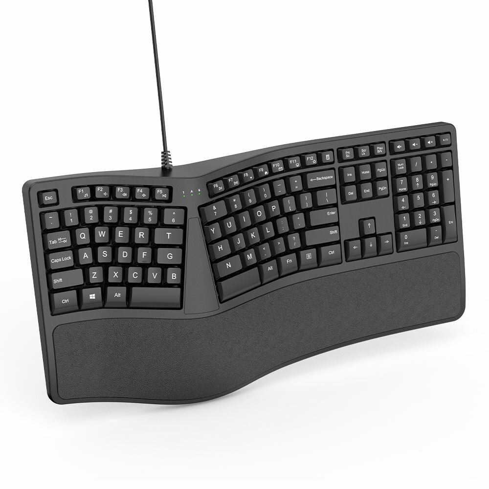 Клавиатура проводная Ergonomic keyboard K9