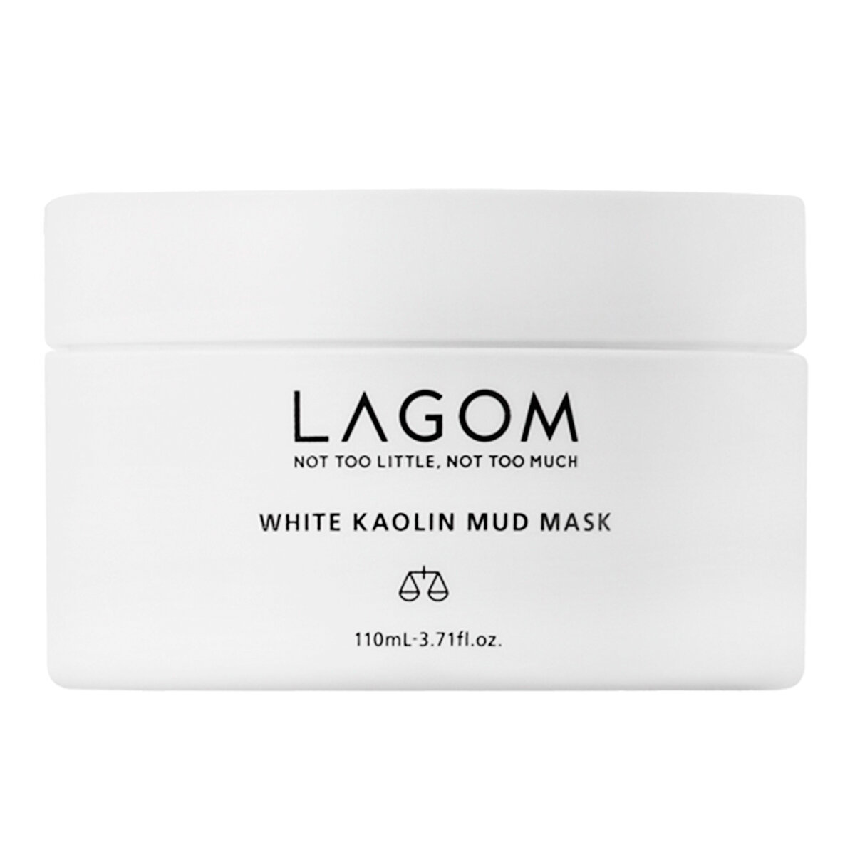 Глиняная маска с каолином Lagom White Kaolin Mud Mask