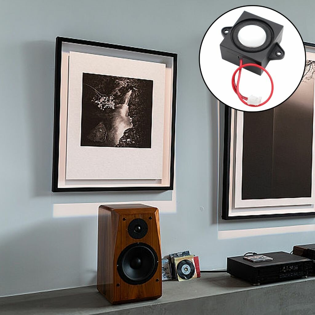 Полнодиапазонный маленький динамик-4 Ом, 3 Вт, клемма 1.25