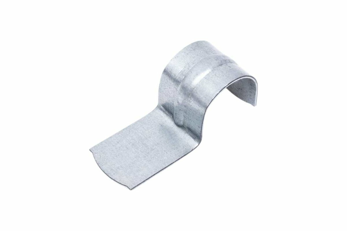 Скоба металлическая Gigant однолапковая СМО 16-17 мм б/о оцинк. 100шт GMB-1/1617