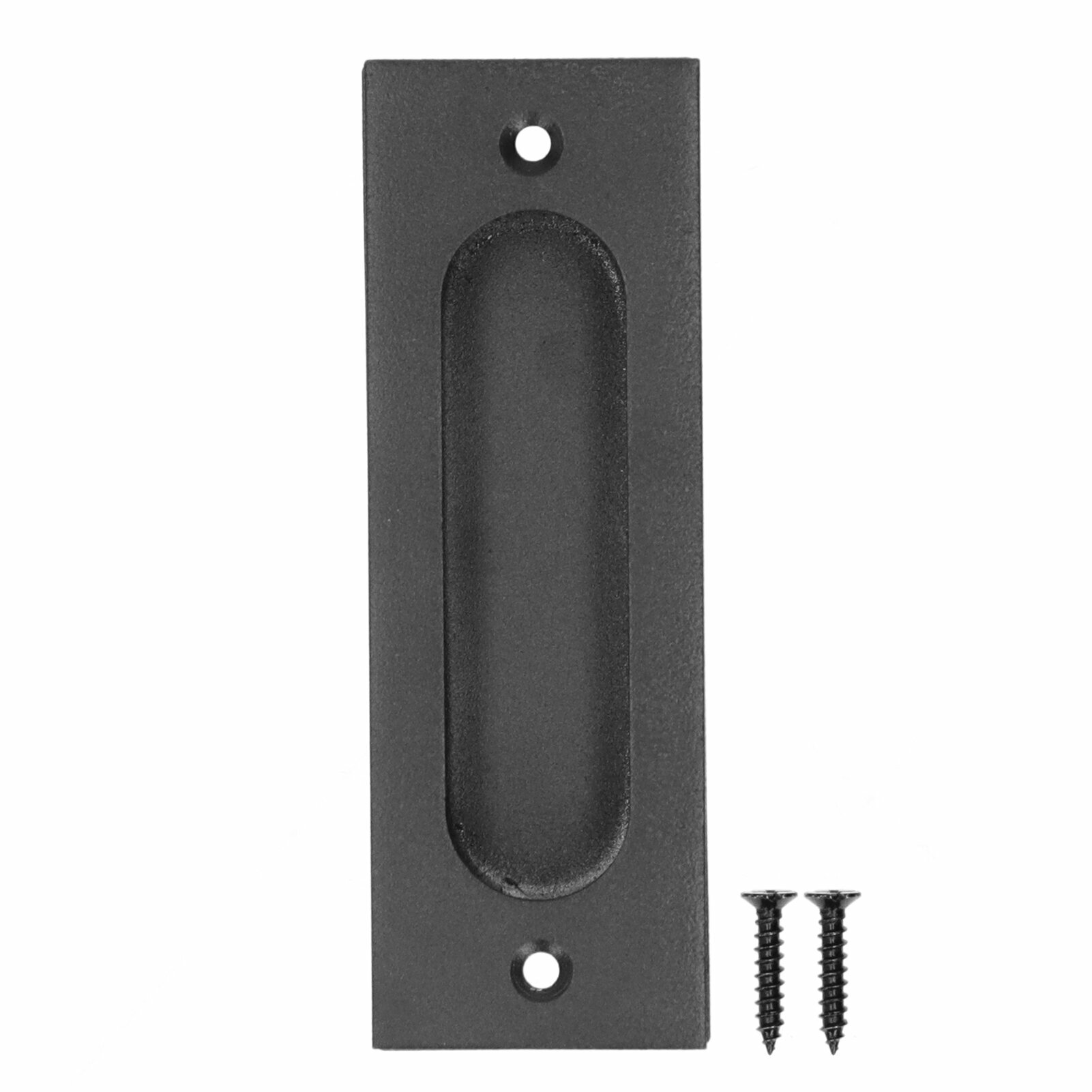 Прямоугольная ручка для двери сарая из нержавеющей стали, ручка для шкафа для ворот, гаража, дома