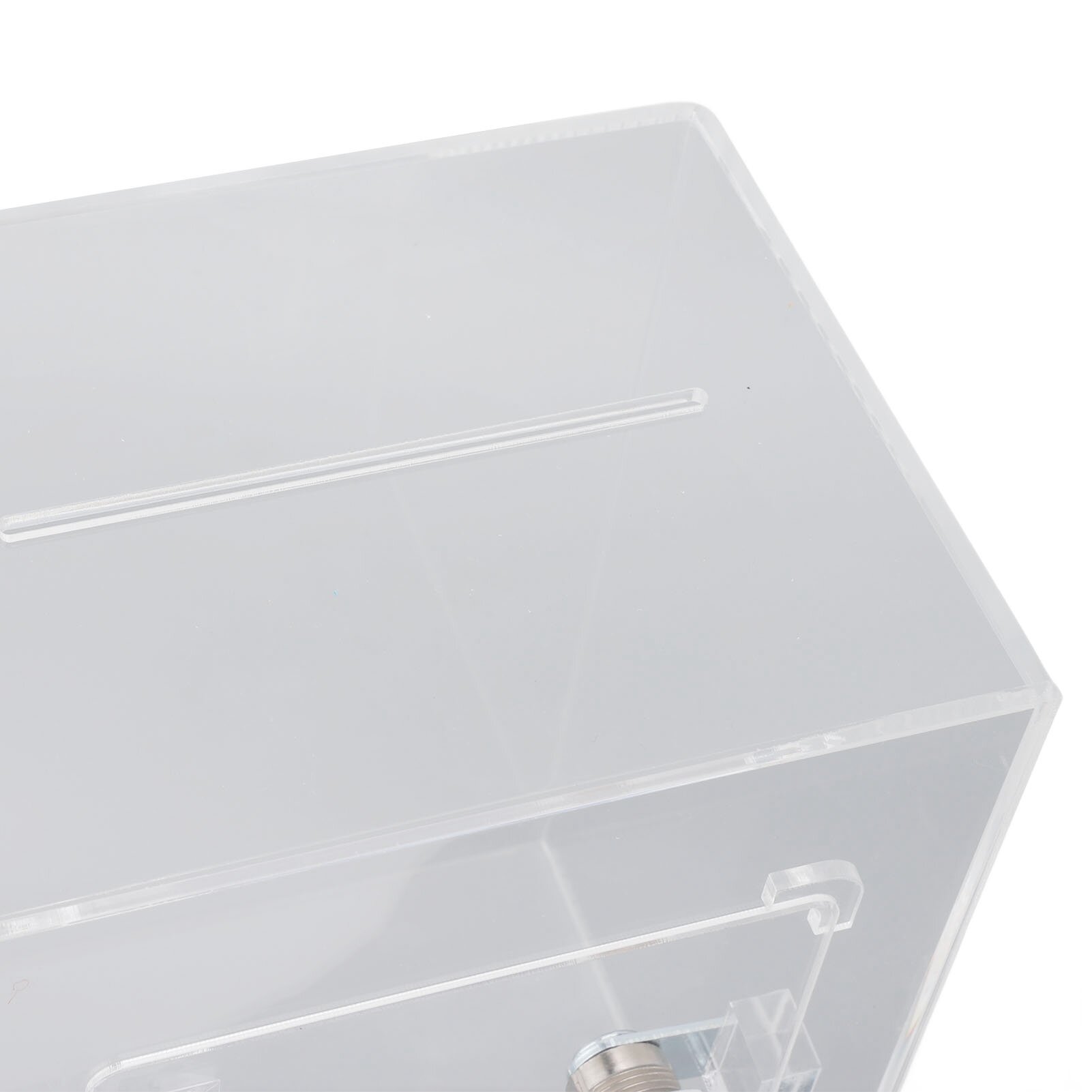 Прозрачная копилка большой емкости, устойчивая к падениям, прозрачная коробка для бюллетеней, акриловая копилка для монет для детей и взрослых, тип 2