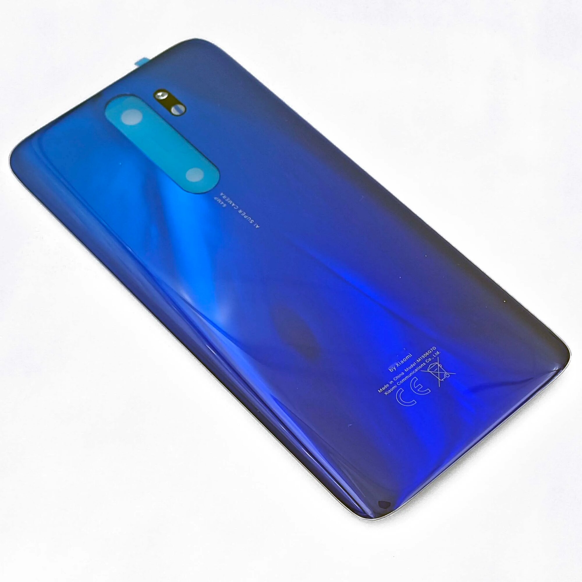Стеклянная задняя крышка для Xiaomi Redmi note 8 pro, корпус батарейного отсека, запасные части для мобильных устройств с клеем и Ce