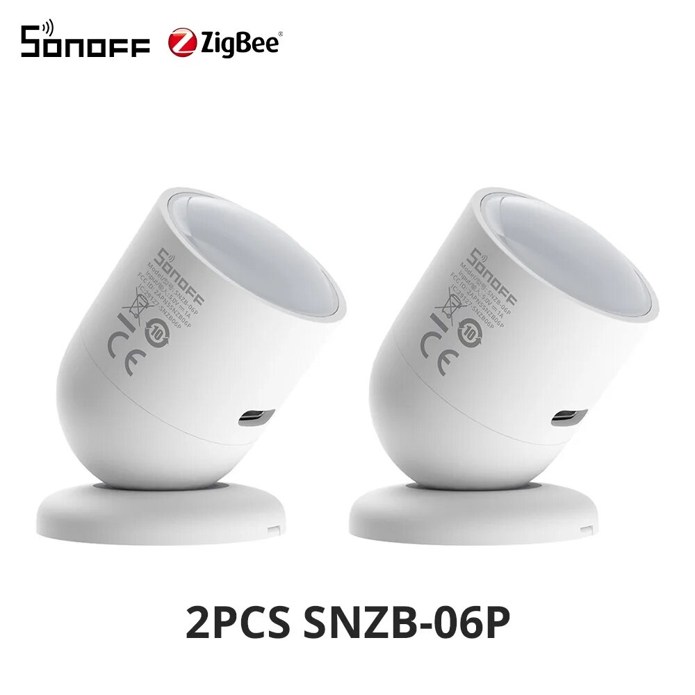 SONOFF SNZB-06P датчик движения, 2шт