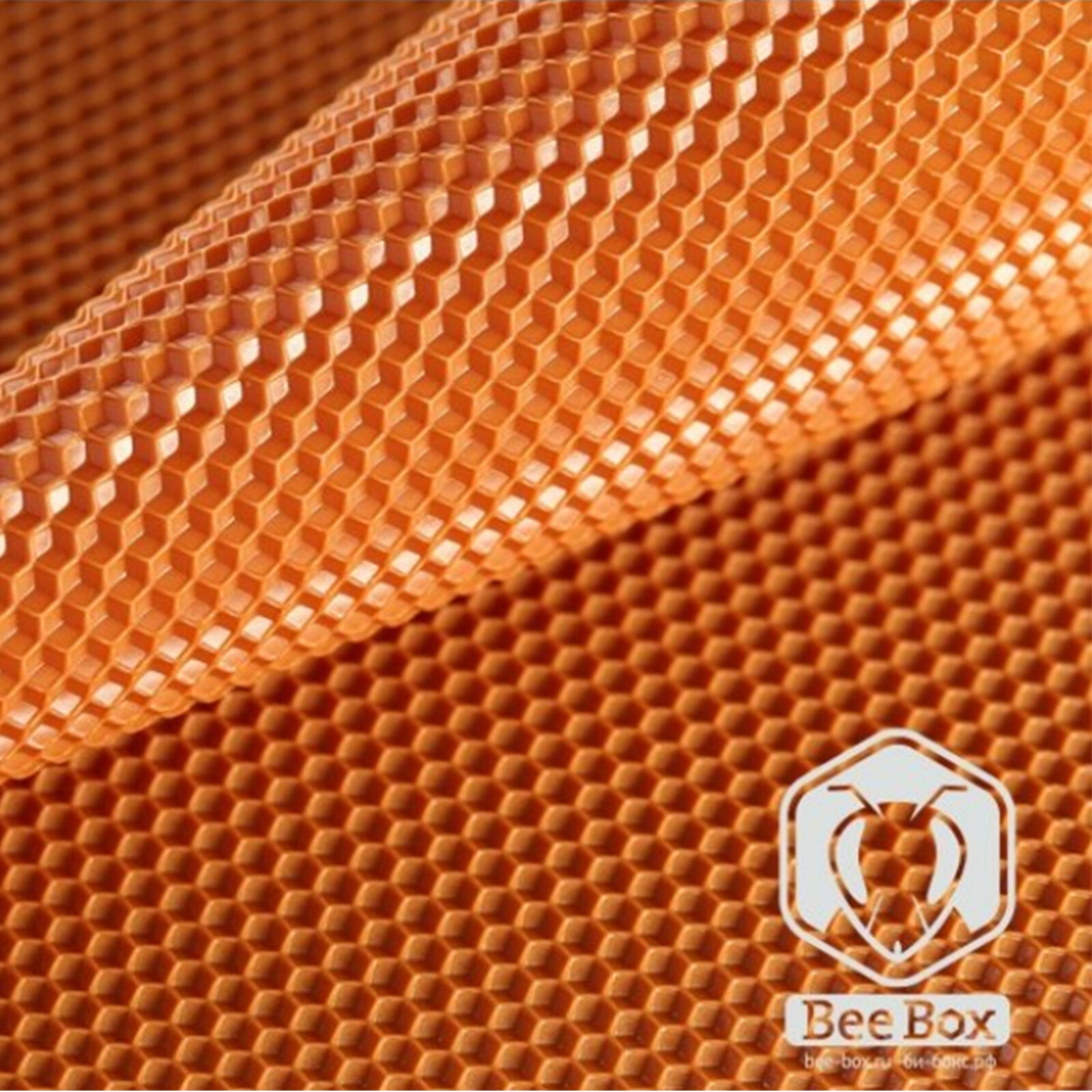 Цветная вощина "Карамель", большой формат ( 40х26 см ), 1 кг.