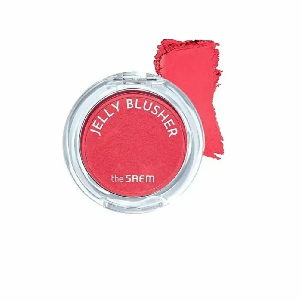 The Saem Jelly Blusher #PK02 Scarlet Pink румяна для лица (4.5г.)