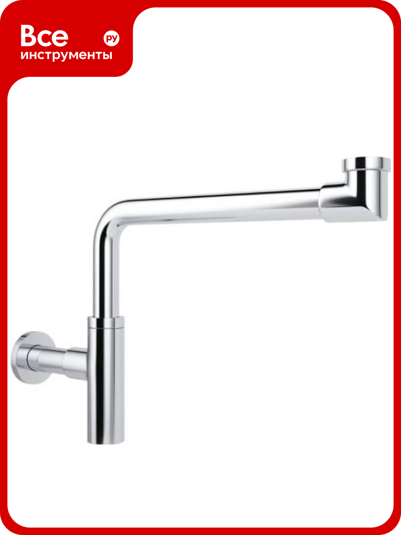 Металлический сифон для раковины Wellsee Drainage System 182124000