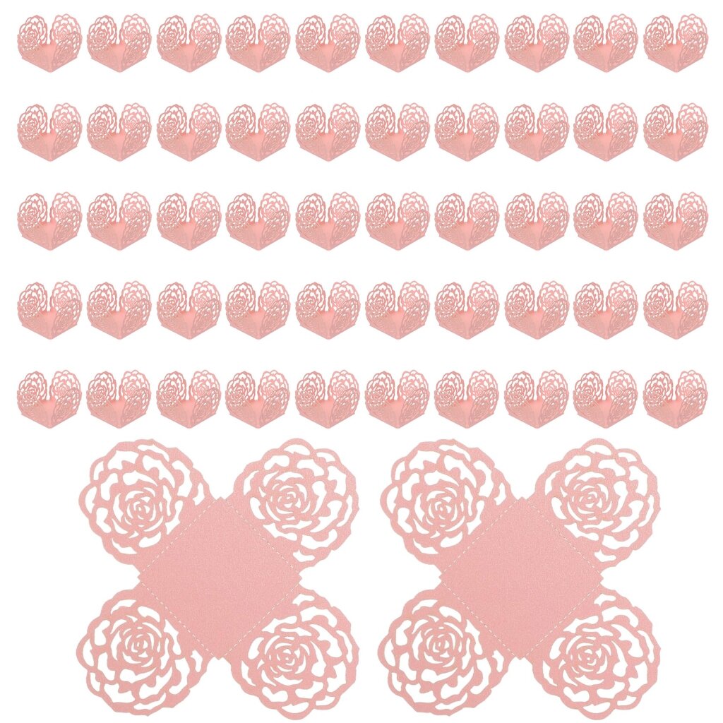 50шт Бумажные Шоколадные Обертки Чашки Вкладыш Для Торта Чашка Свадебные Конфеты Коробка Шоколада Для Свадебных Приемов Свадебные Души