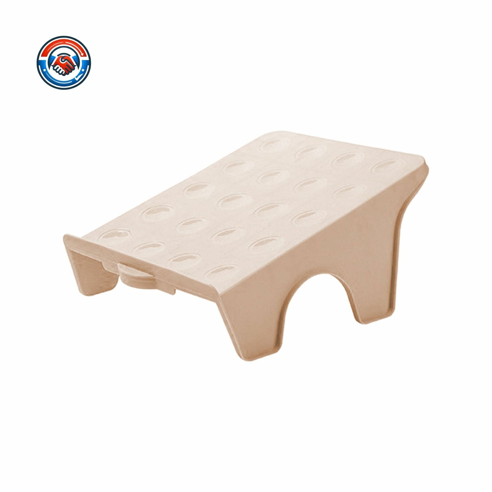 Двухъярусная обувная полка для дома и общежития, компактная этажерка для кроссовок и туфель, лёгкая подставка из полипропилена, сборная органайзер-система для прихожей и шкафа