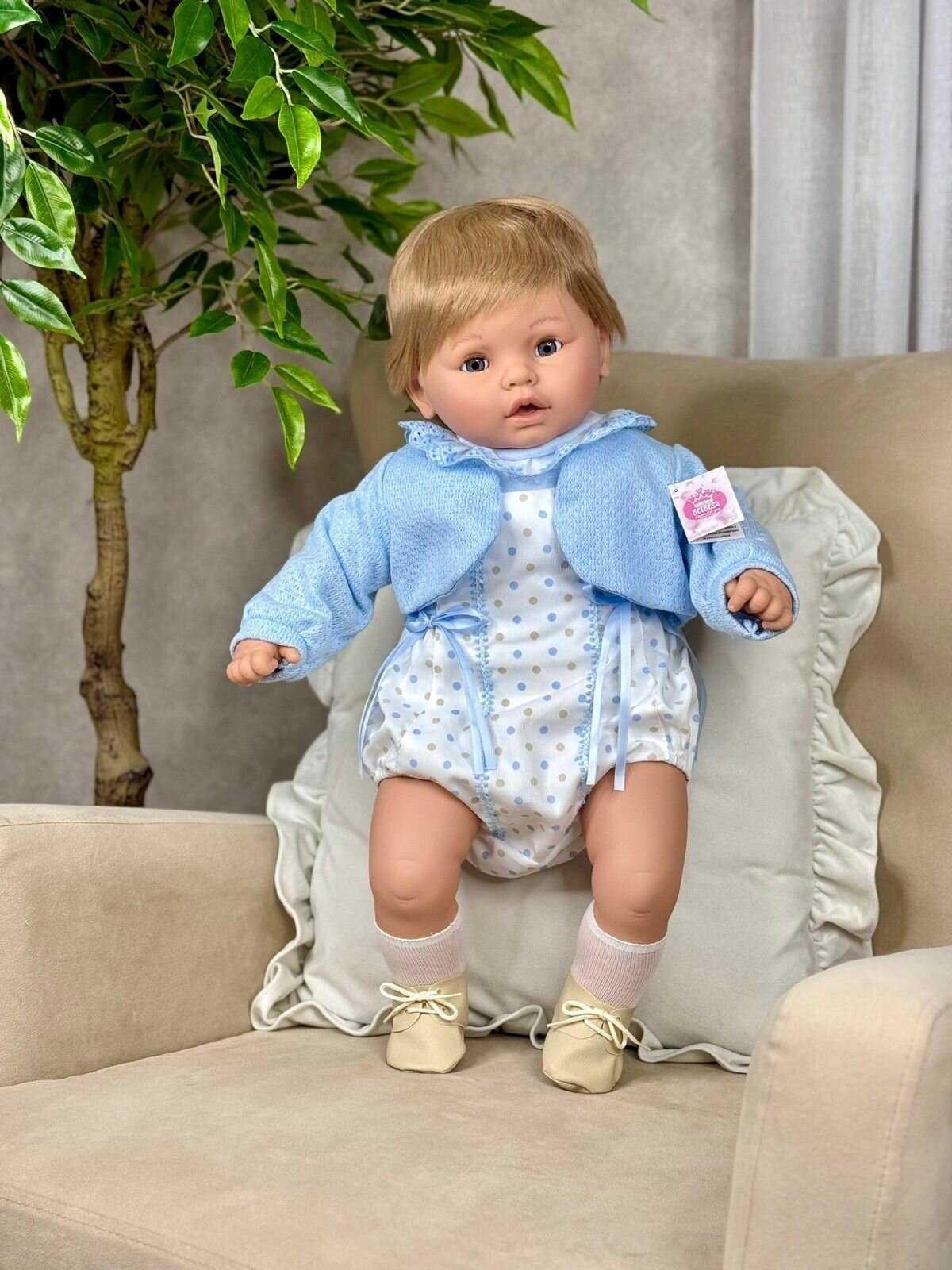 Кукла Berbesa мягконабивная 62см Dulzon