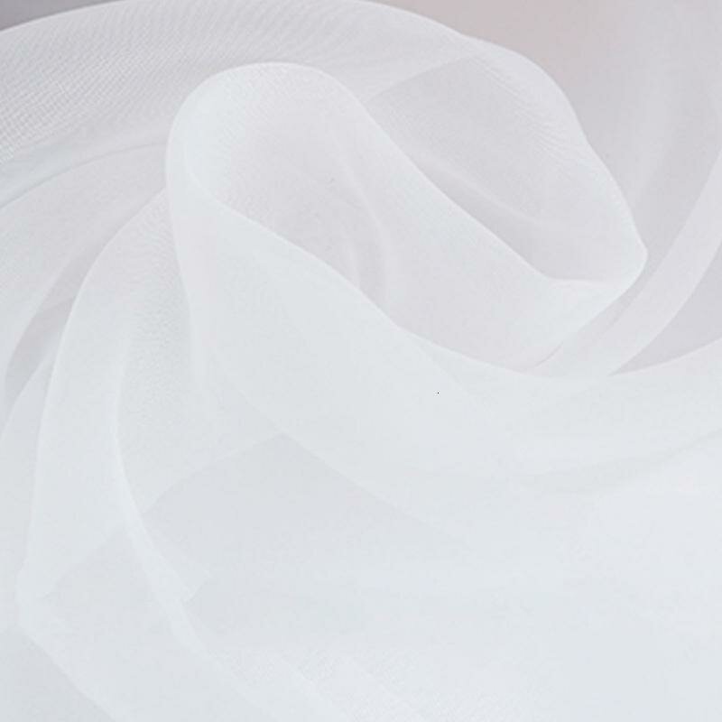 Органза 1,09x1,09 ярда, 35 г, прозрачная ткань для шитья и упаковки, Книга белая