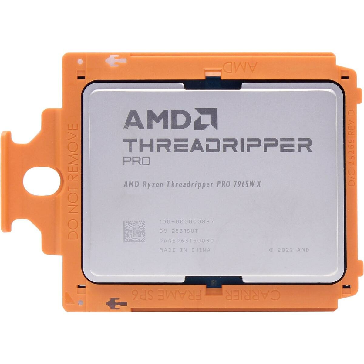 Amd Процессор AMD Ryzen Threadripper PRO 7965WX OEM 4.2 ГГц - 5.3 ГГц/24 ядра/128 Мб/350 Вт/Socket sTR5