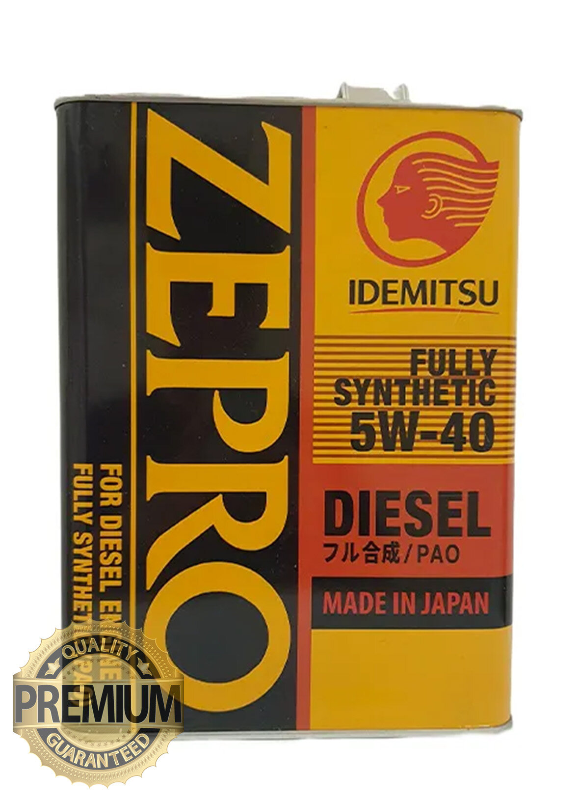 Масло моторное синтетическое IDEMITSU Zepro Diesel 5W-40, 2863-004, 4л