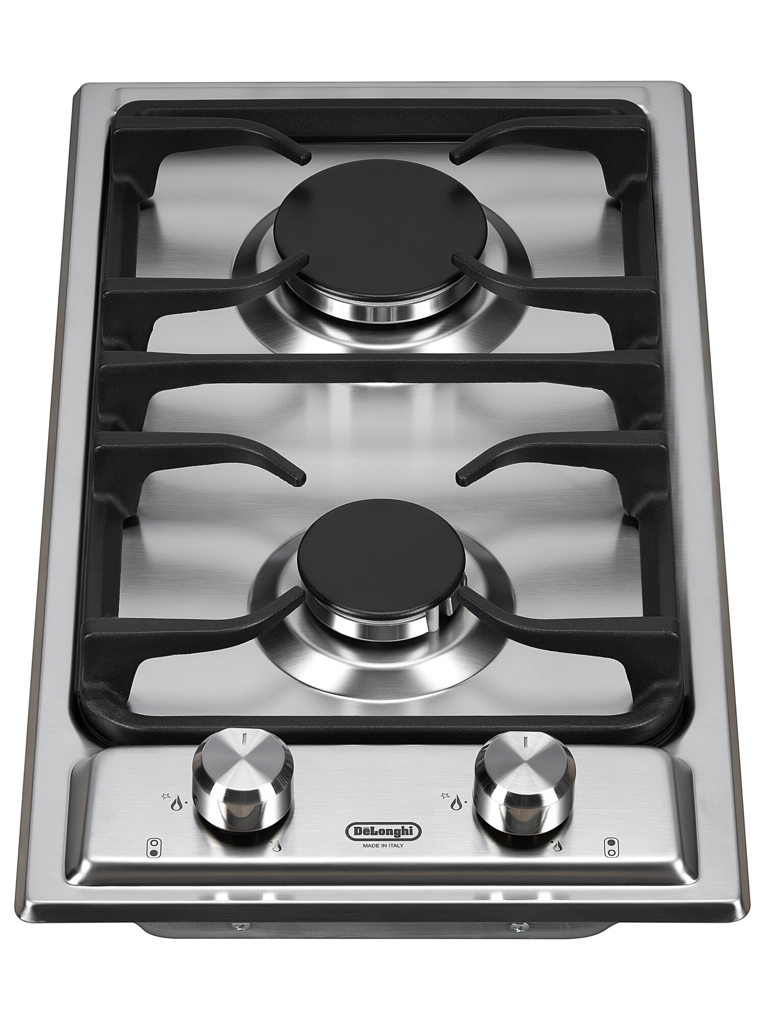 Варочная панель газовая DeLonghi I 23/1 ASV CD, автоматический розжиг, газовая варочная панель 2 конфорки