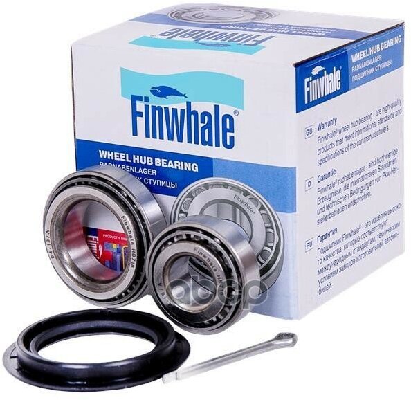 Подшипник задней ступицы (комплект, 2ШТ.) NEXIA (95-08) / ESPERO (90-95) / LANOS Finwhale арт. HB716