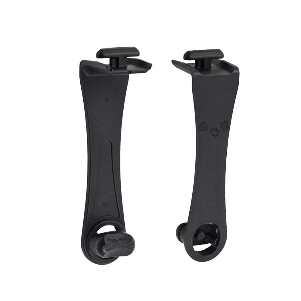 1692342 Черный автомобильный коврик, фиксатор для Ford Fiesta Focus C-Max Kuga Mondeo Galaxy S-Max 1231446 8M5J130A90AA3YYW 2Pcs