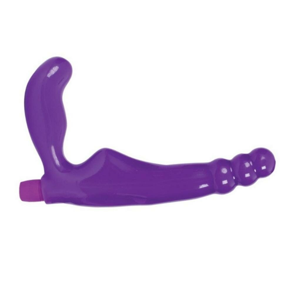 Стимулятор с вибрацией Doc Johnson"GAL PAL BLUE"фиолетовый для пар