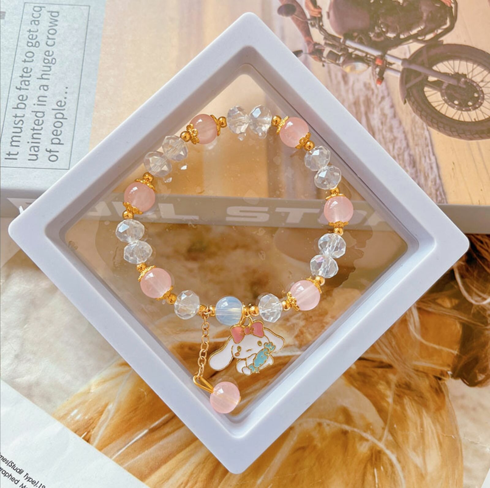 Браслет, керамика, стекло