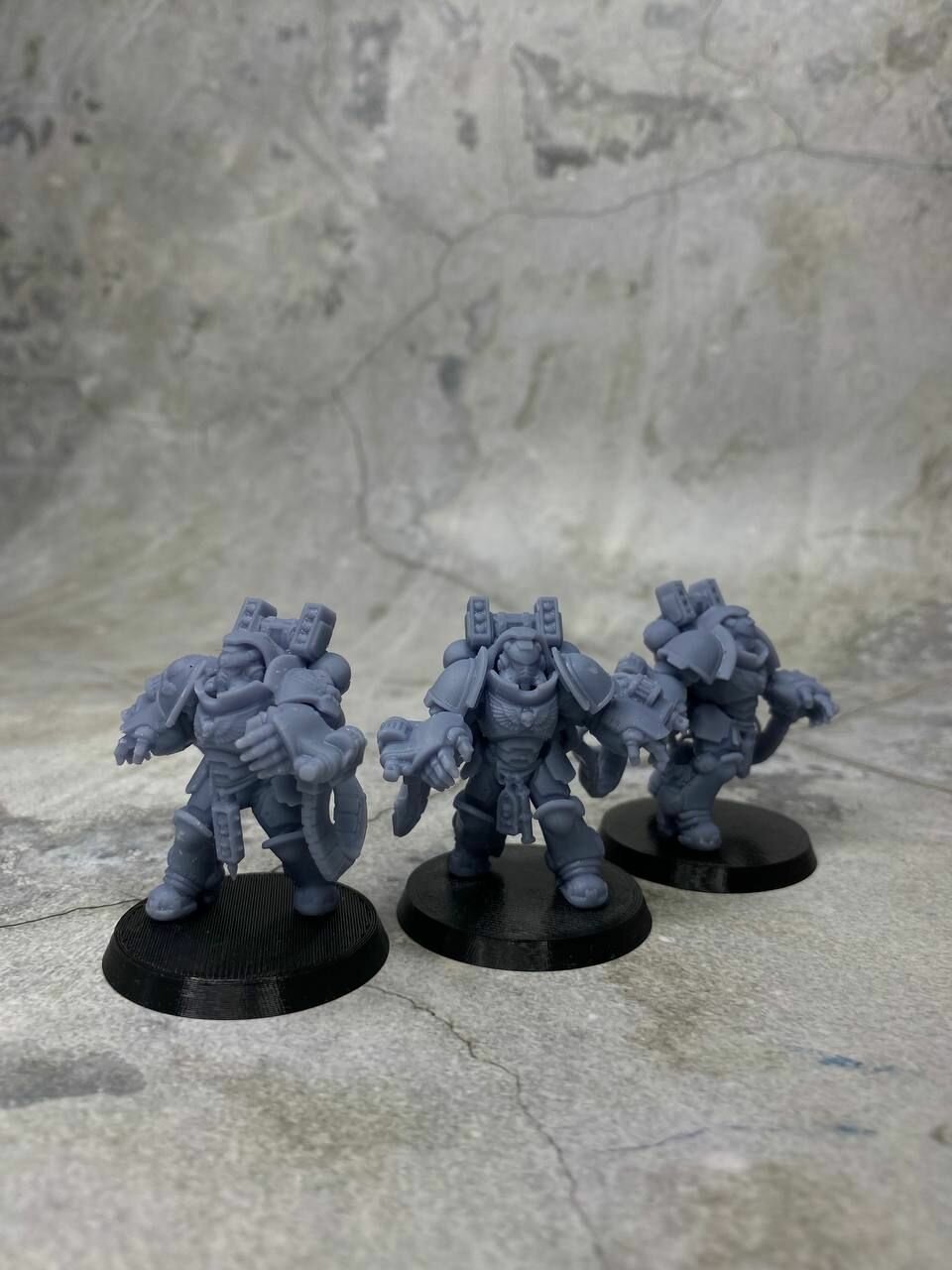 Набор фигурок "Primaris Agressors Space Marines Warhammer 40k" 6 шт