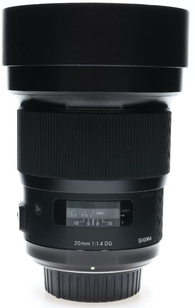 Объектив комиссионный Sigma 20mm f/1.4 DG HSM Art Nikon F (б/у, гарантия 14 дней, S/N 51608850)